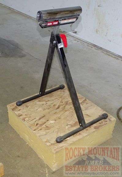Adjustable Rolling Material Stand w/ Base. - Rocky Mountain Estate ...