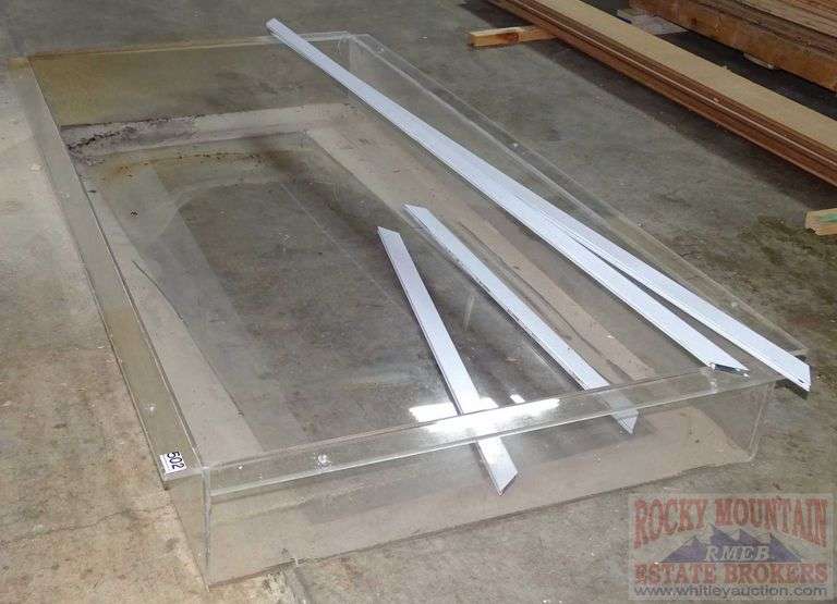 Lexan Tub. 8" x 75" x 39" - Rocky Mountain Estate Brokers Inc.