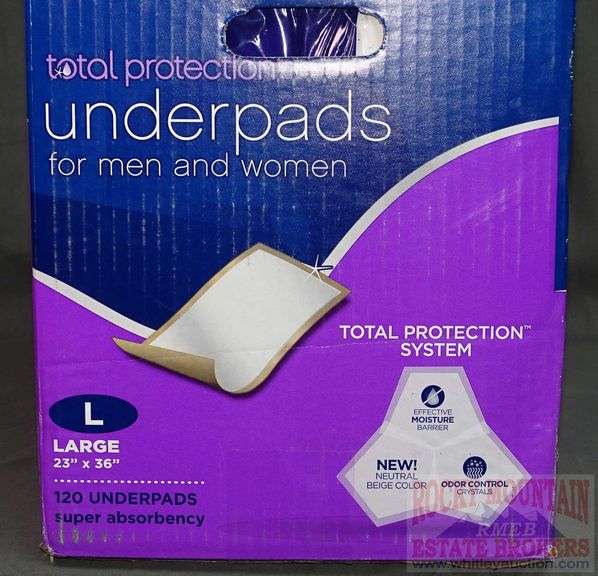 New Member's Mark Total Protection Underpads for Men and Women, size ...