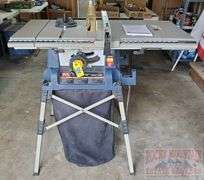 Ryobi 10" Table Saw W/ Folding Base, Rip Fence & Miter Gage. - Rocky ...