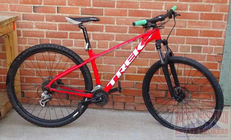 Expensive Trek Marlin 5, 21-Speed Mountain Bike with Suspension Fork ...