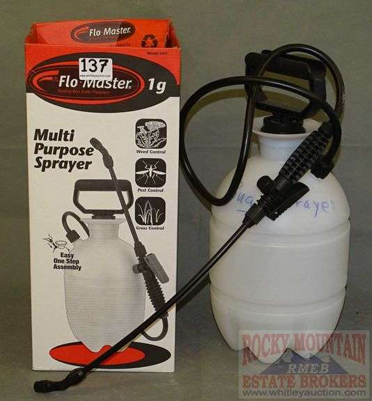 Flo-Master 1 Gallon Multi-Purpose Sprayer. This is labeled "bug spray ...