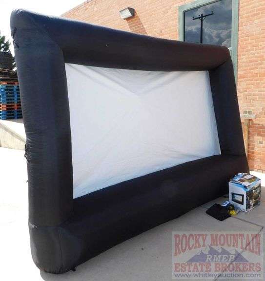 Super Cool Massive 10.5' Inflatable Outdoor Screen. - Rocky Mountain ...