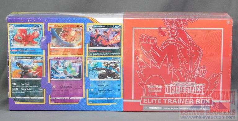 New Pokémon Urshifu Single Strike Elite Trainer Box + 6 Bonus Cards. - Rocky Mountain Estate ...
