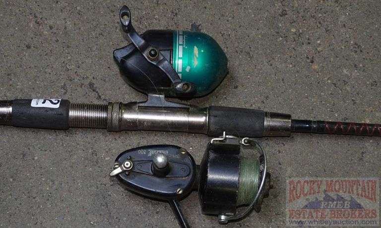 Abu Garcia 2 Piece Fishing Rod W/ Garcia Mitchell 300 Reel & Bass Pro ...