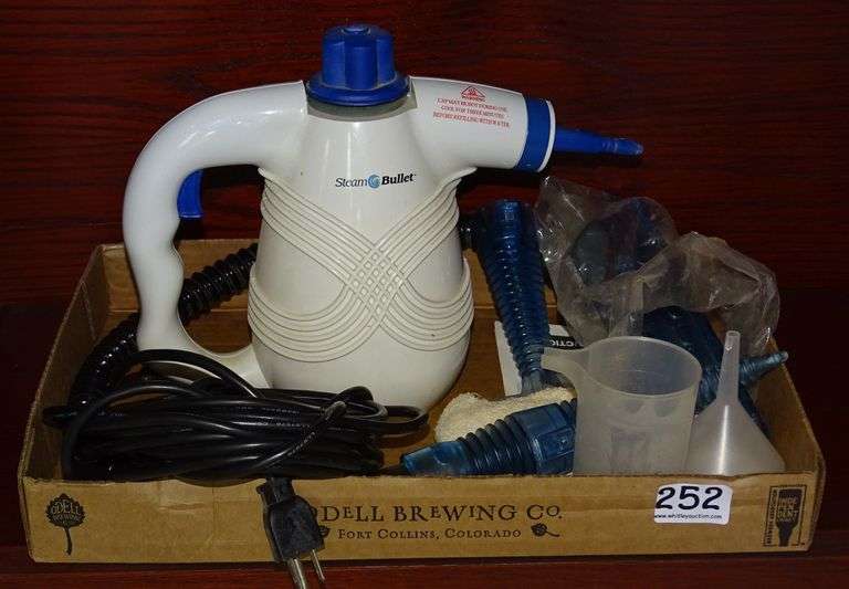 Steam Bullet Steam Cleaner with Accessories. - Rocky Mountain Estate ...