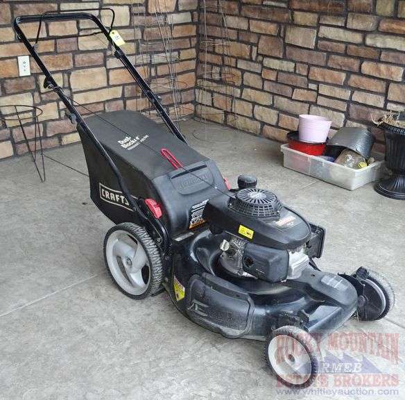 Nice Craftsman GCV 160 Self-Propelled, Rear Bagging/Mulching Lawn Mower ...