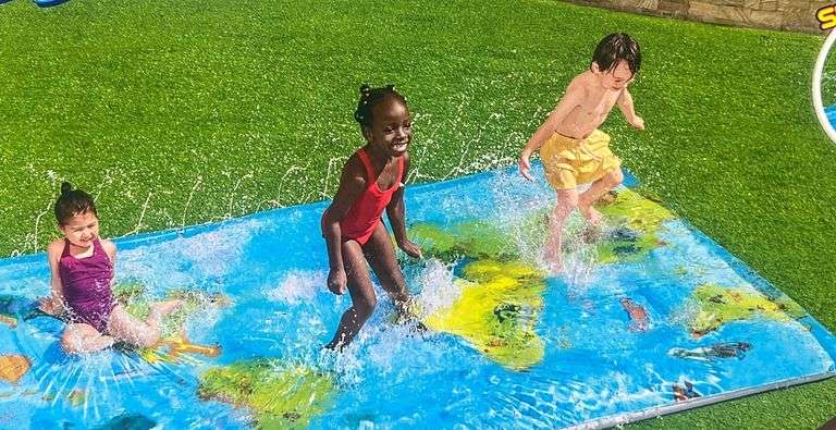 New H20 Go! Jump, Splash & Slide on the Wonderworld Blobz. Over 9' long ...