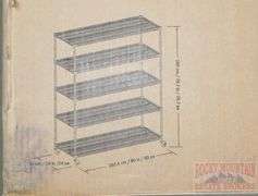 New In Box, Trinity Metro Style NSF 5-Tier Black Wire Rack with Wheels ...