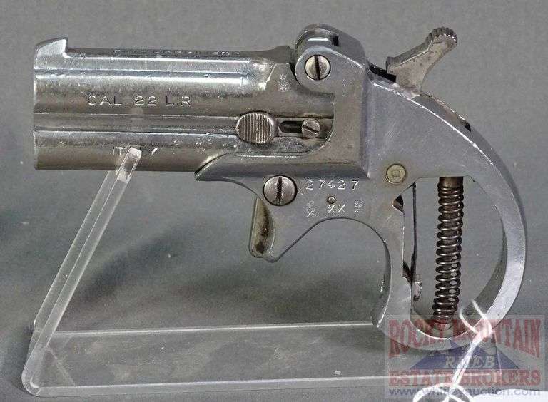 EIG 22LR Double Barrel Remington Derringer. - Rocky Mountain Estate ...