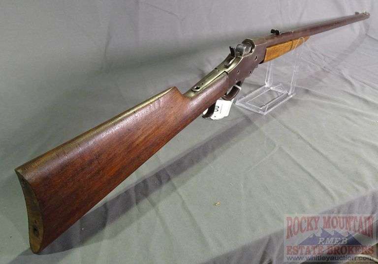 J. Stevens Arms Co. Model 1915 .22 LR Rolling Block Rifle. - Rocky ...