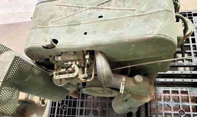 Neat Military Standard Hercules 4 Cylinder, Air Cooled 4 Cycle Engine ...