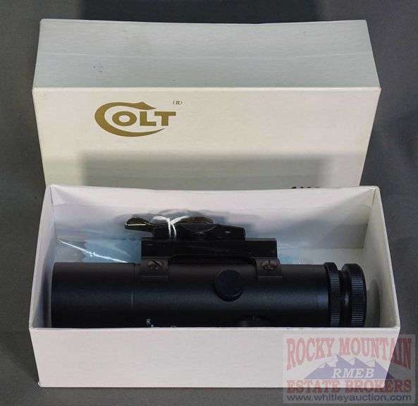 Hard to Find Vintage Colt 4X20 Made in Japan, Carry Handle Scope W ...