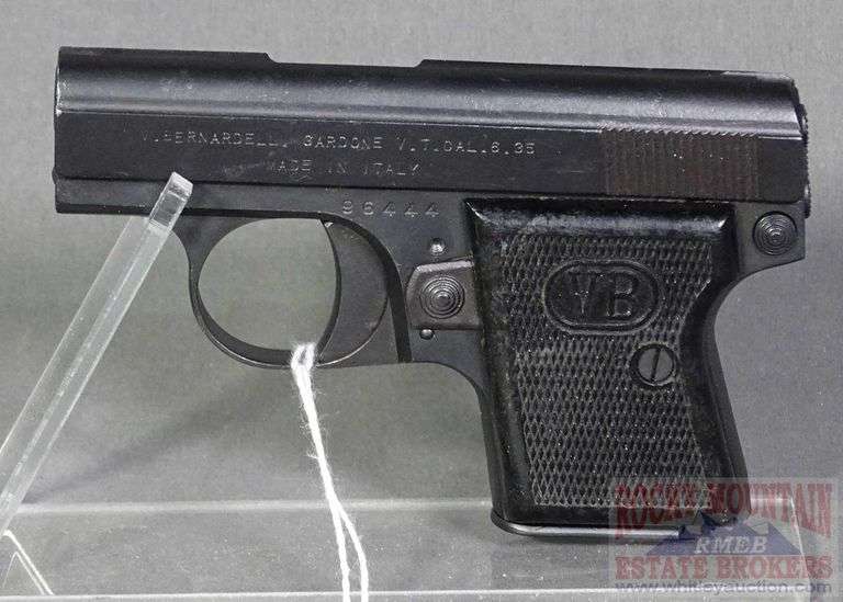 V. Bernardelli Vest Pocket .25 ACP (6.35MM) Pistol W/ checkered grips ...