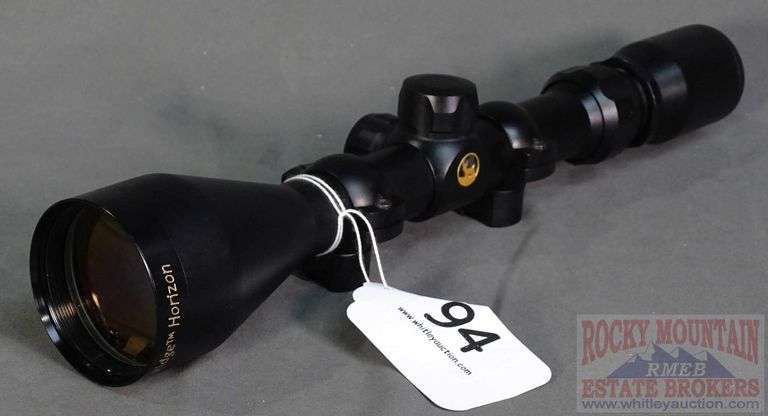 Buck Ridge 3-9X40 Rifle Scope with Scope Rings. 13" Long. - Rocky ...