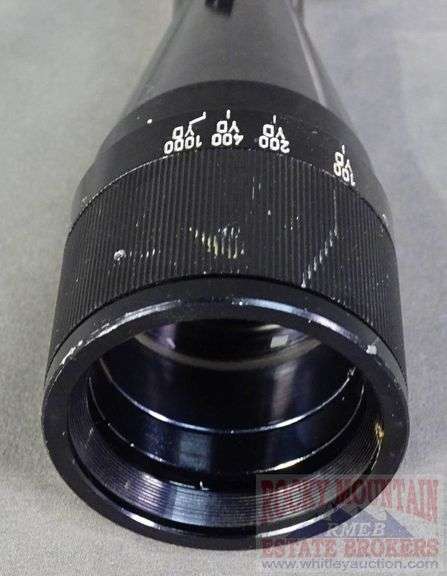 Bushnell Sportview 4-12X40 AO Waterproof 74-0412-0 AC Duplex Rifle ...