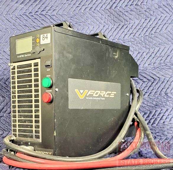 V Force Model FS3-MP130-2, V-HFM Series, 3 Phase Versatile Industrial Battery Charger. This has ...