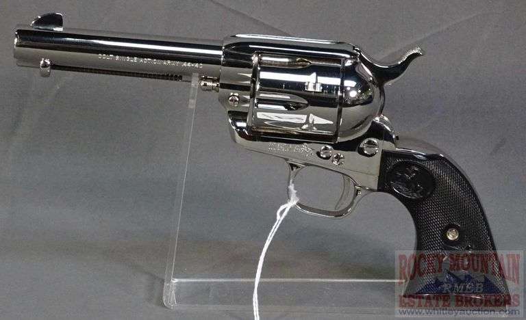 Colt Single Action Army Model P1941 6-Shot 44-40 Revolver. Serial ...