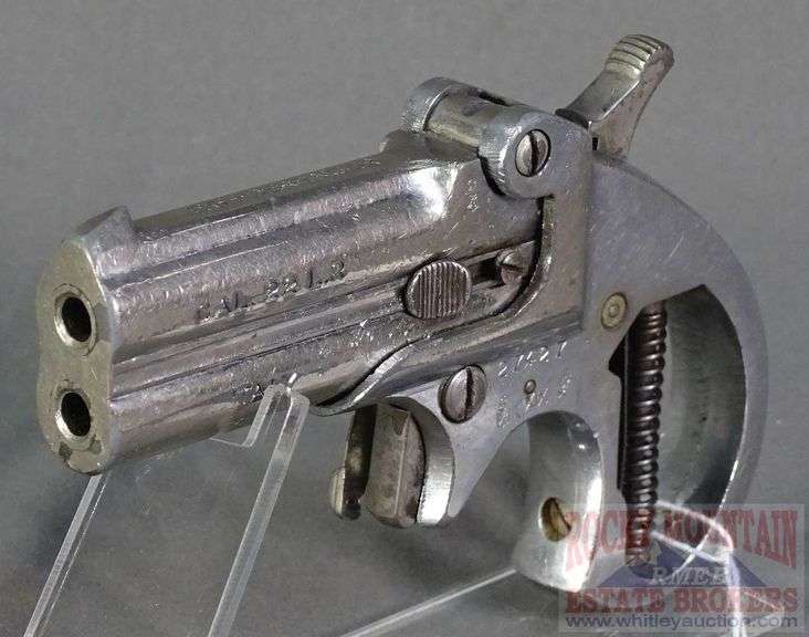 EIG 22LR Double Barrel Remington Derringer. - Rocky Mountain Estate ...