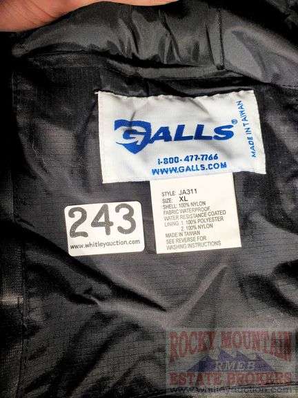 Galls OD Green Tactical Waterproof Jacket, Size XL. - Rocky Mountain ...