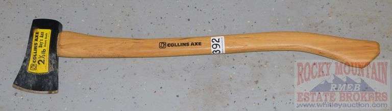 Collins 2-1/2lb Boy's Axe W/ Hickory Handle, 25.5" long. - Rocky ...