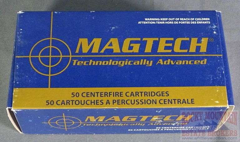 50 Round Box of Magtech .357 Magnum 158GR SJSP Cartridges. - Rocky ...