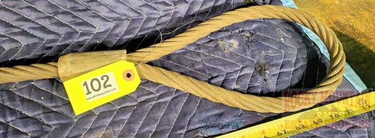 6' Heavy Duty Braided Steel Cable Choker. - Rocky Mountain Estate ...