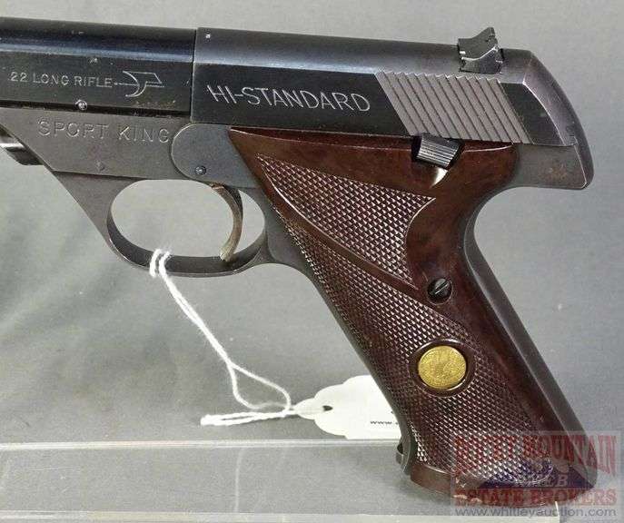 Hi-Standard Sport King Model 103 .22 LR Semi Automatic Target Pistol ...