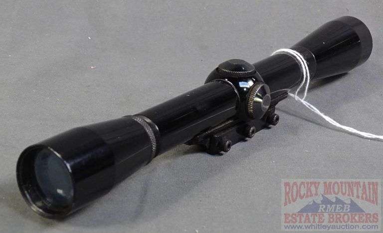 Vintage Browning 4X Rifle Scope. - Rocky Mountain Estate Brokers Inc.