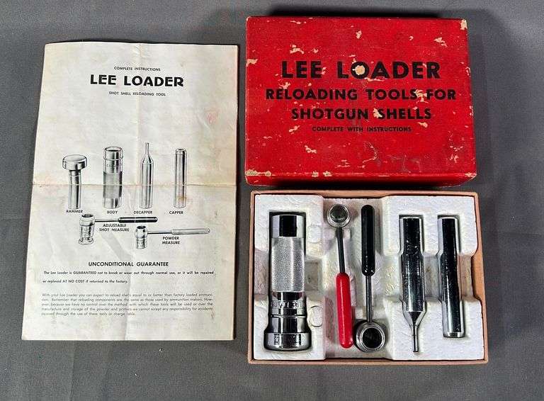 Lee Loader - Reloading Tools for Shotgun Shells in Original Box ...