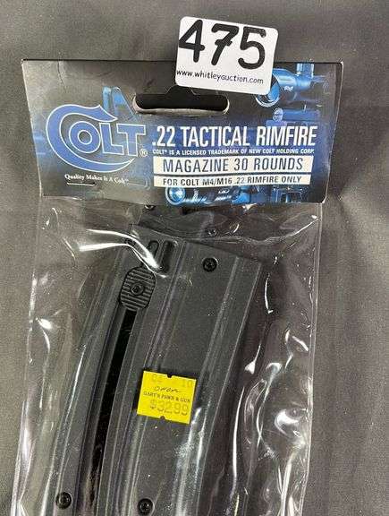 New Colt .22 Tactical Rimfire 30 Round Magazine in the Original ...