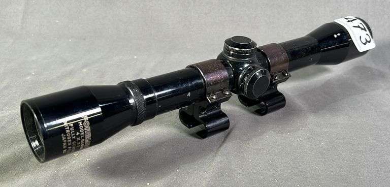 Foremost Model No. 8660 4x32 Scope W/ Rings. Made in Japan. - Rocky ...