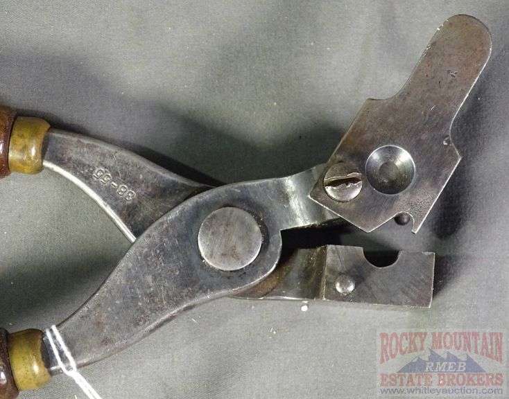 Vintage Winchester 38-55 Bullet Mold W/ Wooden Handles. - Rocky ...