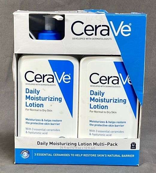 New Cerave 2 Pack of Daily Moisturizing Lotion for Normal to Dry Skin ...