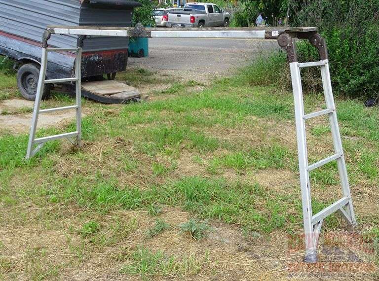 Aluminum Estway System Pal Articulating Ladder W/ Boards To Make A ...