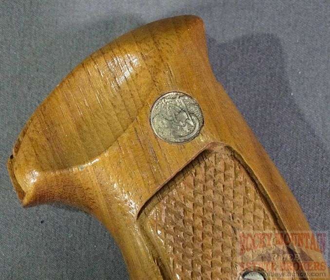 Vintage Smith & Wesson Wood Revolver Grips. 4" Long. - Rocky Mountain ...