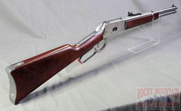 New Rossi M92 .44 Mag Stainless Steel Lever Action Rifle W/ Hardwood ...