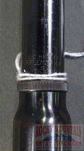 J.C. Higgins Rifleman 4X Rifle Scope, 11.5" Long. - Rocky Mountain ...