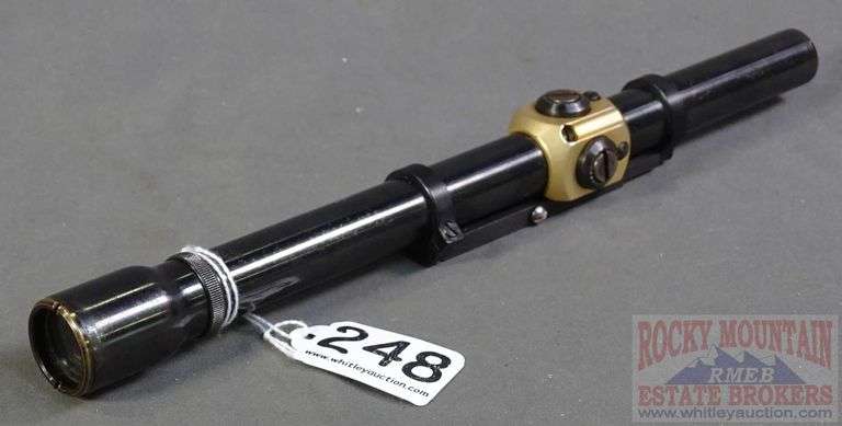 J.C. Higgins Rifleman 4X Rifle Scope, 11.5" Long. - Rocky Mountain ...