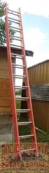 Keller Orange 28' Fiberglass Extension Ladder Model 5128. - Rocky ...