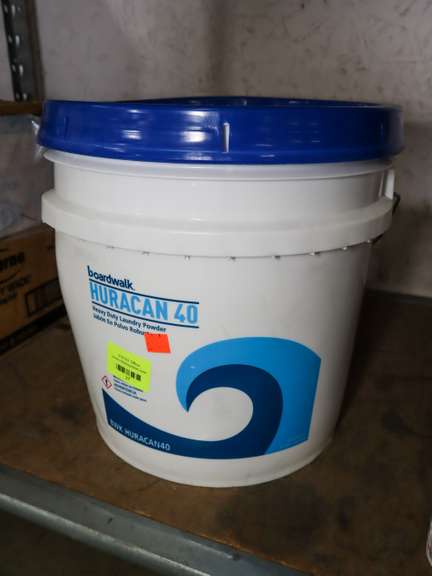 Boardwalk Huracan 40 Heavy Duty Laundry Powder, 40-Lbs - Roller Auctions