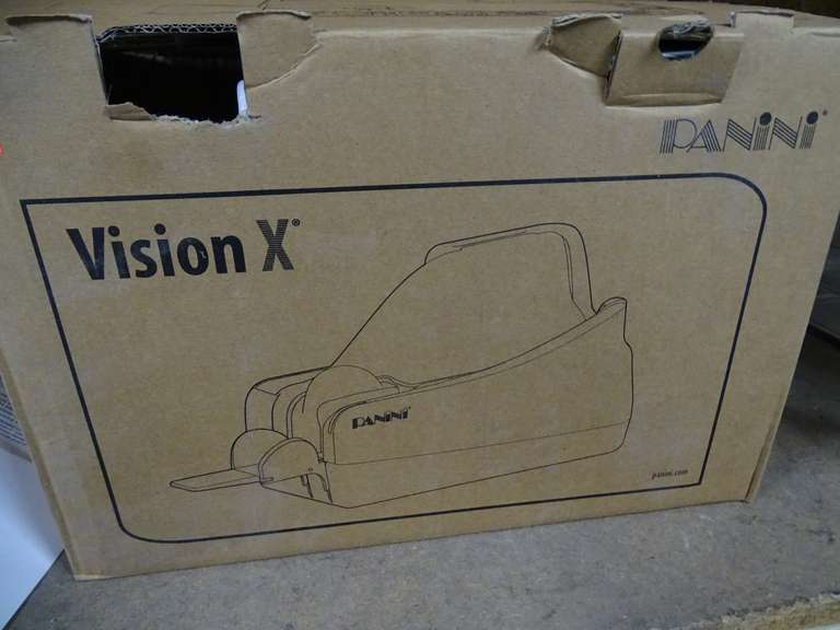 Panini Vision X Check Scanner - Roller Auctions