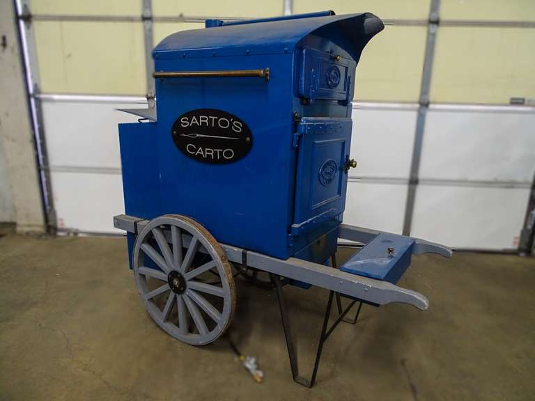 Pickwicks 1863 Victoria Potato Oven Cart With Hot and Cold Side ...
