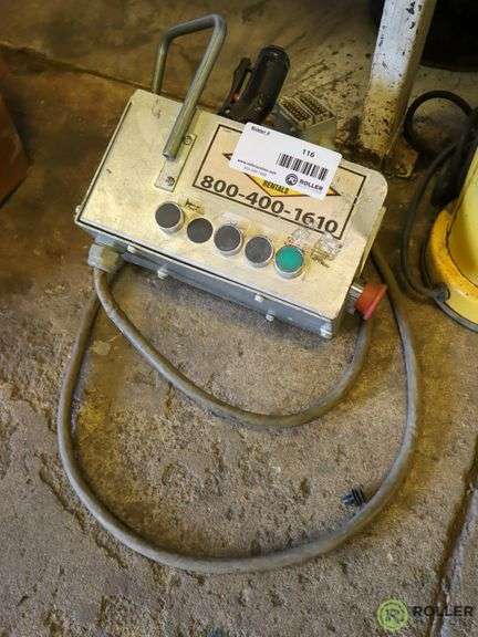 Scissor Lift Control Panel - Roller Auctions