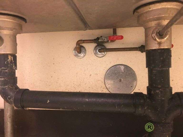 Duke 96in Stainless Steel 3-Compartment Sink With Drainboards, Faucet ...