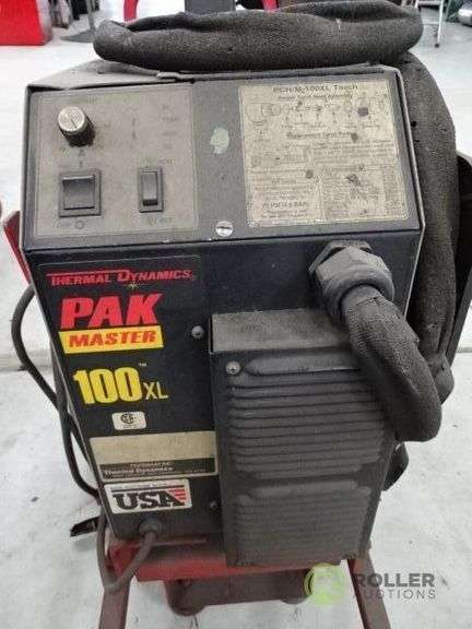 Thermadyne Thermal Dynamics Pak Master 100XL Plasma Cutter w/ Cart ...