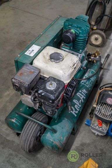 Rolair Systems 4090HK17 Twin Tube Air Compressor With Honda GX160 5.5Hp ...