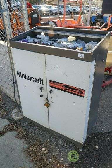 Motorcraft Metal Cabinet - Roller Auctions