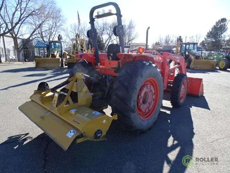 2000 Kubota M6800 Utility Special 4WD Tractor, 4-Cylinder Diesel ...