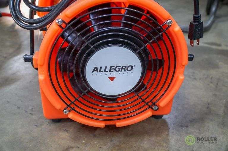 Axial 9533 25 Confined Space Fan 1 3Hp And Allegro 9533 Thermally